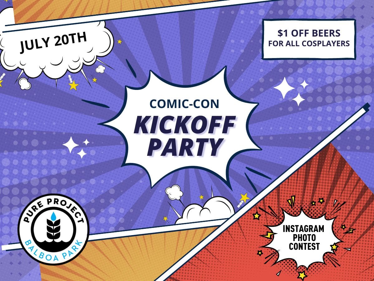 Comic-Con Kickoff Party - Pure Project